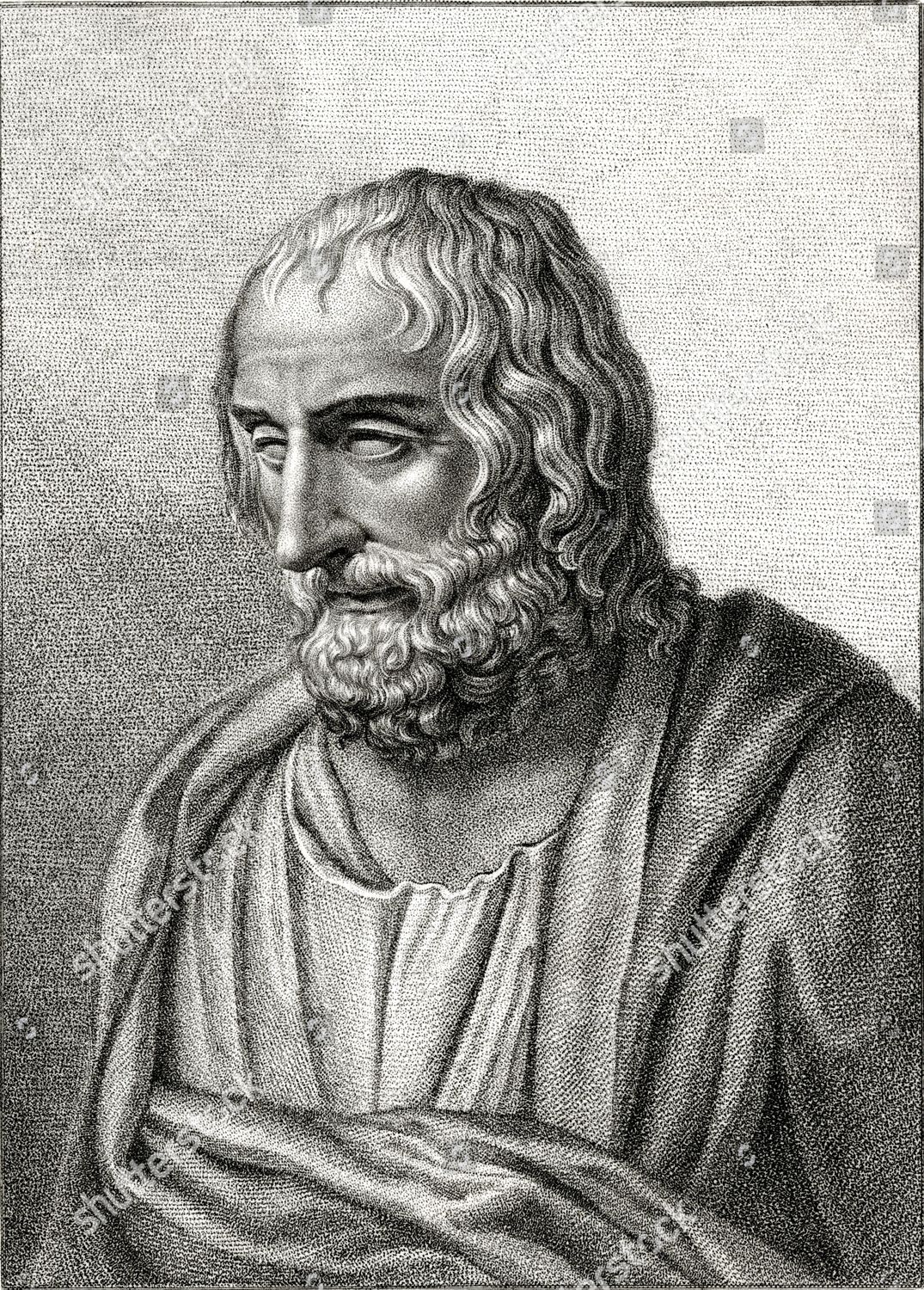 Euripides Greek Playwright 5th Century Bc Editorial Stock Photo - Stock ...