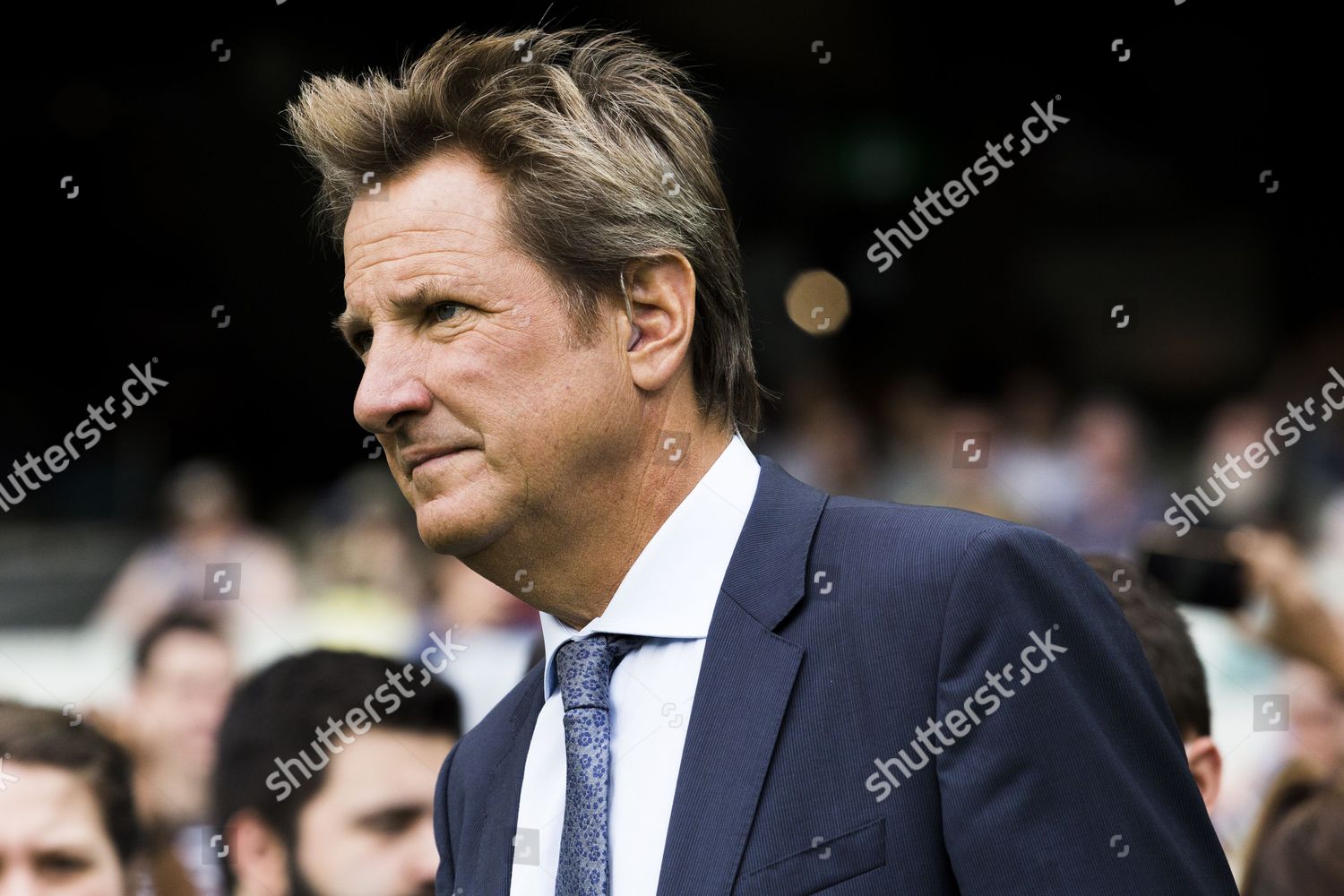 Cricket Commentator Mark Nicholas Returns After Editorial Stock Photo ...