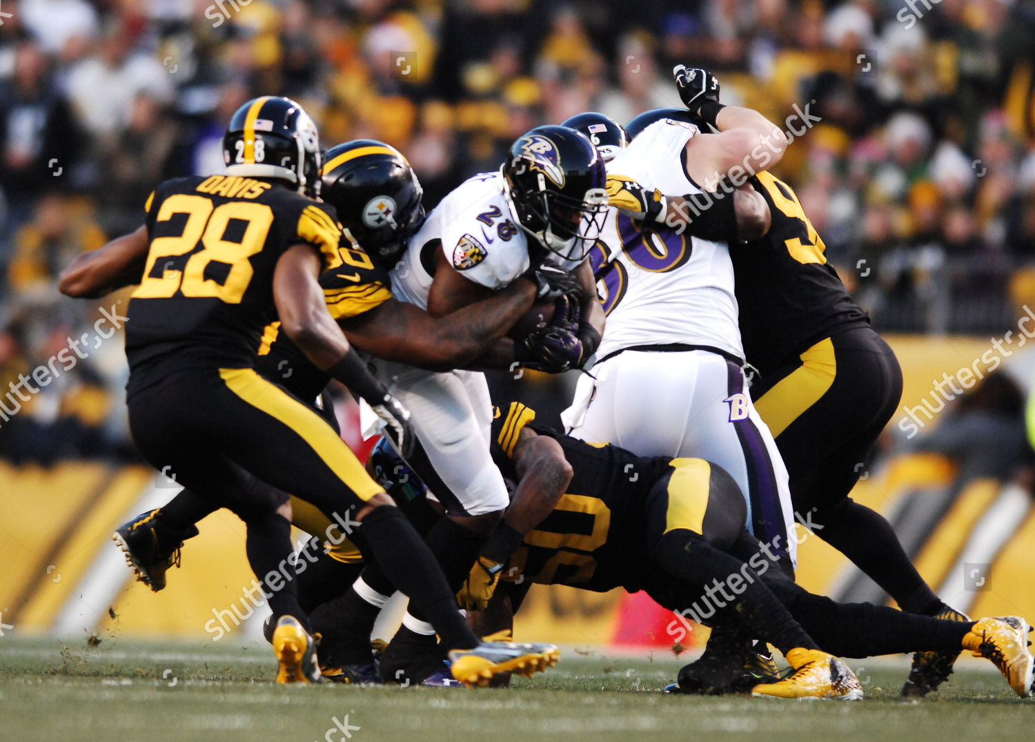Th Terrance West 28 During Ravens Editorial Stock Photo - Stock Image ...