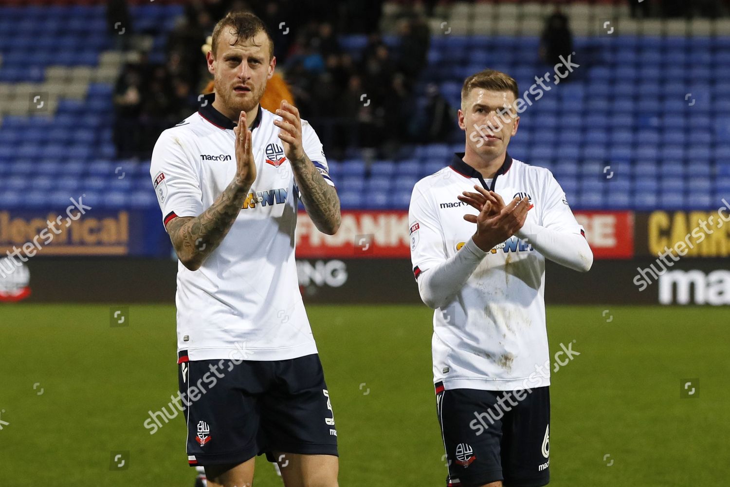 David Wheater Bolton Wanderers Josh Vela Editorial Stock Photo - Stock ...