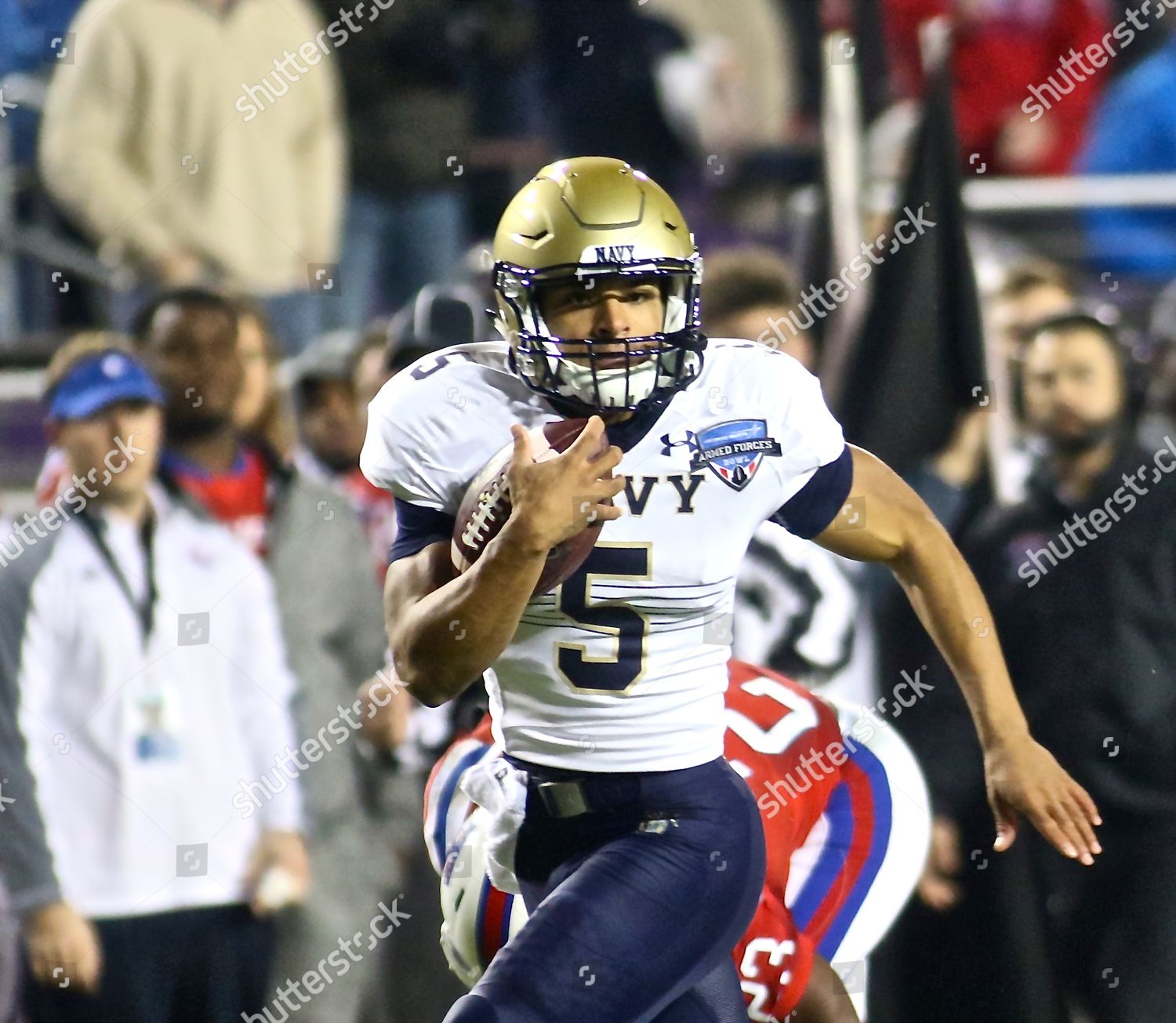 2016 Navy Freshman Quarterback Malcolm Perry Editorial Stock Photo ...