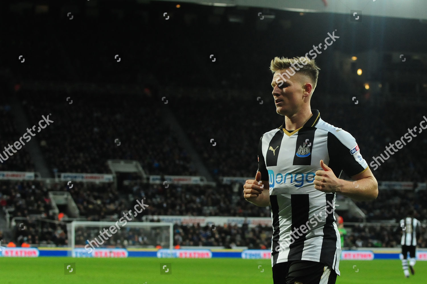 Matt Ritchie Newcastle United During Newcastle Editorial Stock Photo ...