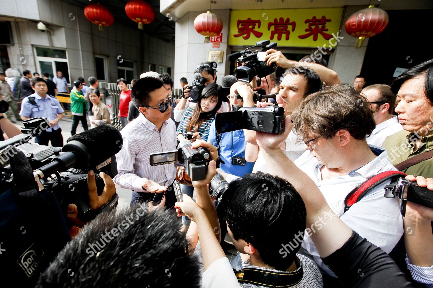 Man Who Identified Himself Du Yanling Editorial Stock Photo - Stock ...