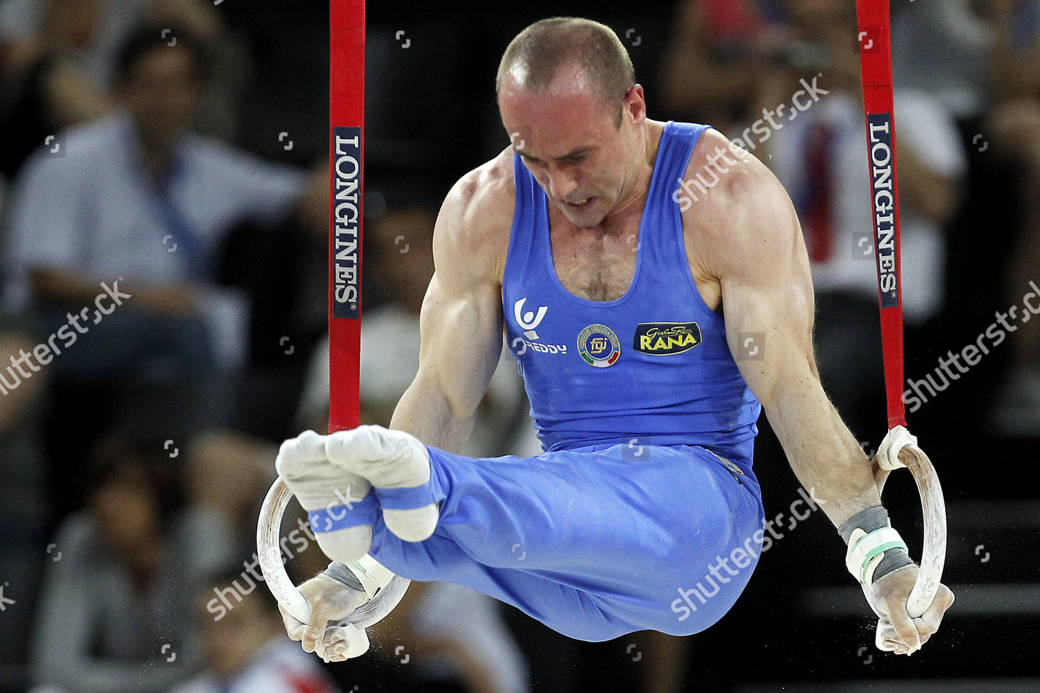 Italian Matteo Morandi Competes On Rings Editorial Stock Photo - Stock ...