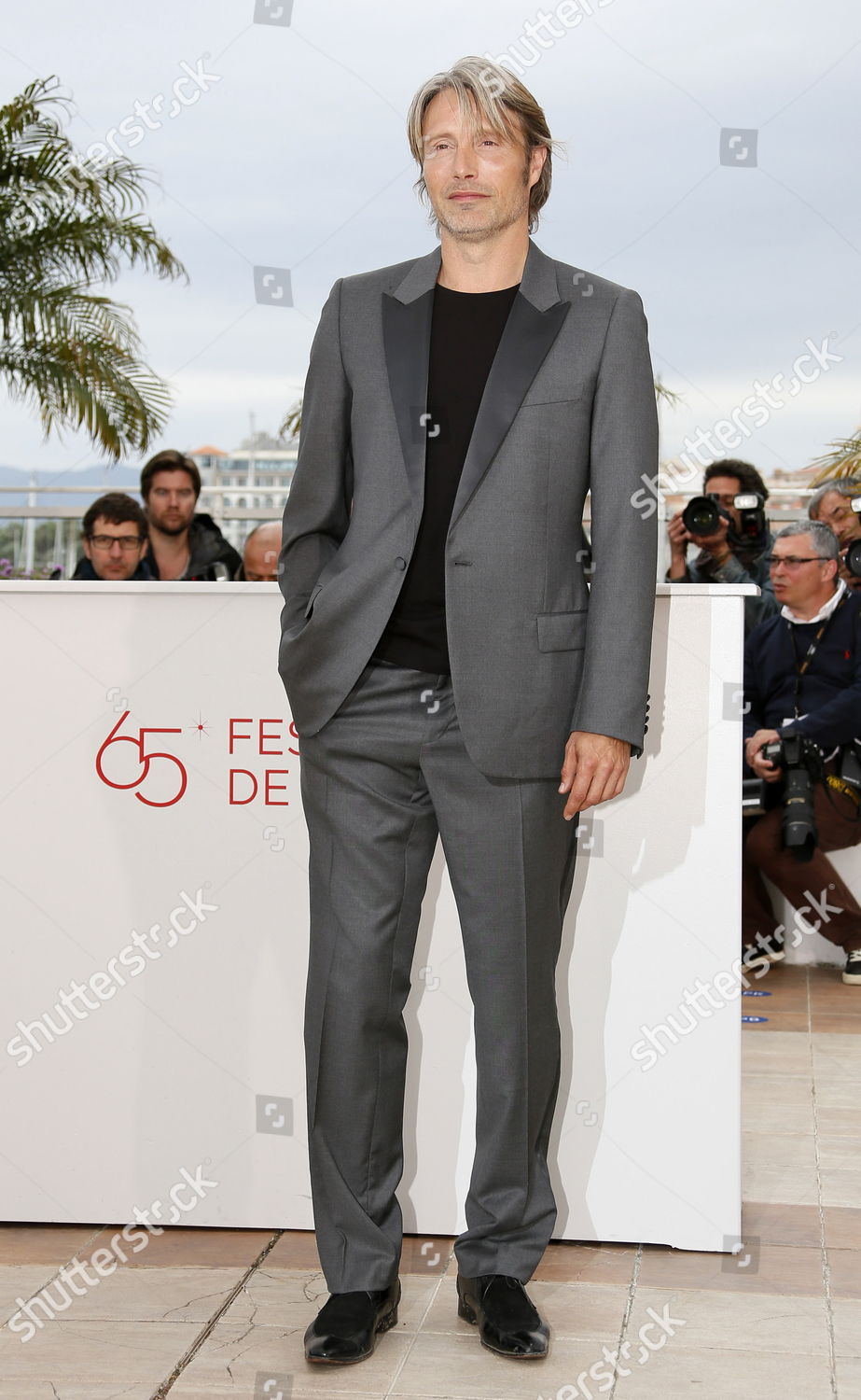Danish Actor Mads Mikkelsen Poses During Editorial Stock Photo - Stock ...
