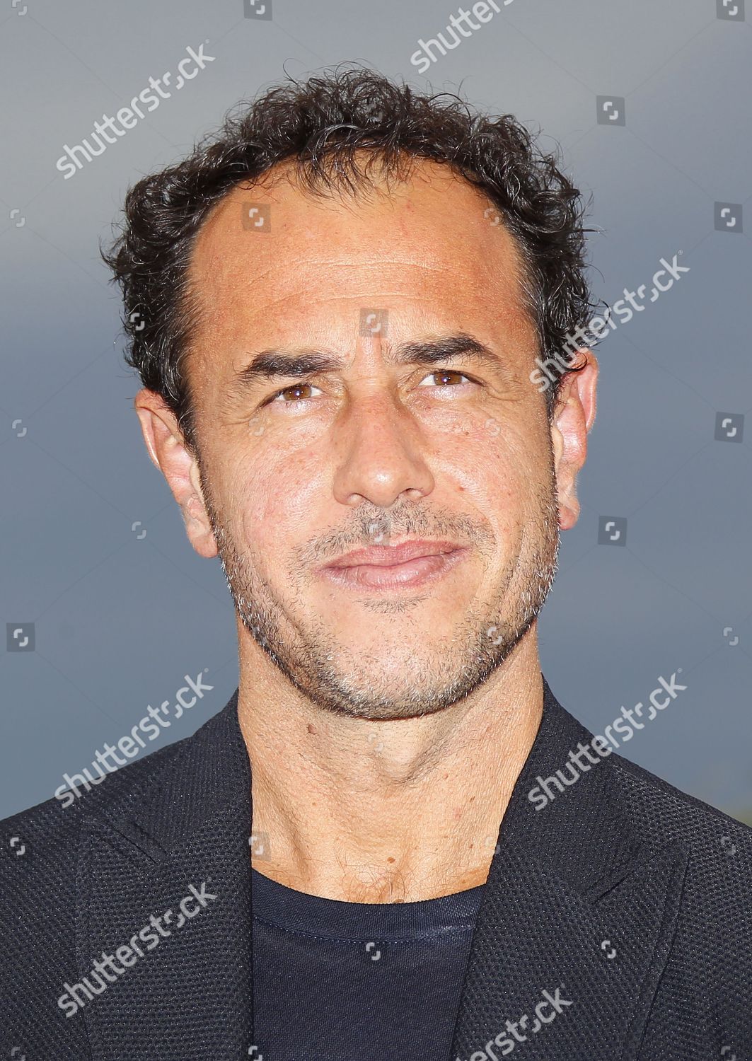 Italian Director Matteo Garrone Poses During Editorial Stock Photo ...