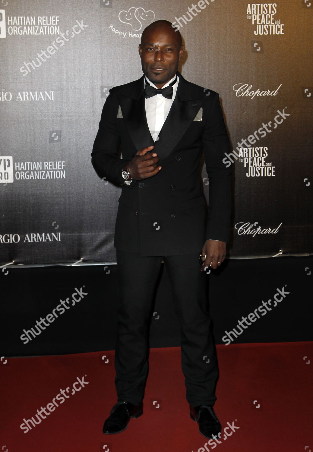 Haitian Actor Jimmy Jeanlouis Arrives Benefit Editorial Stock Photo ...
