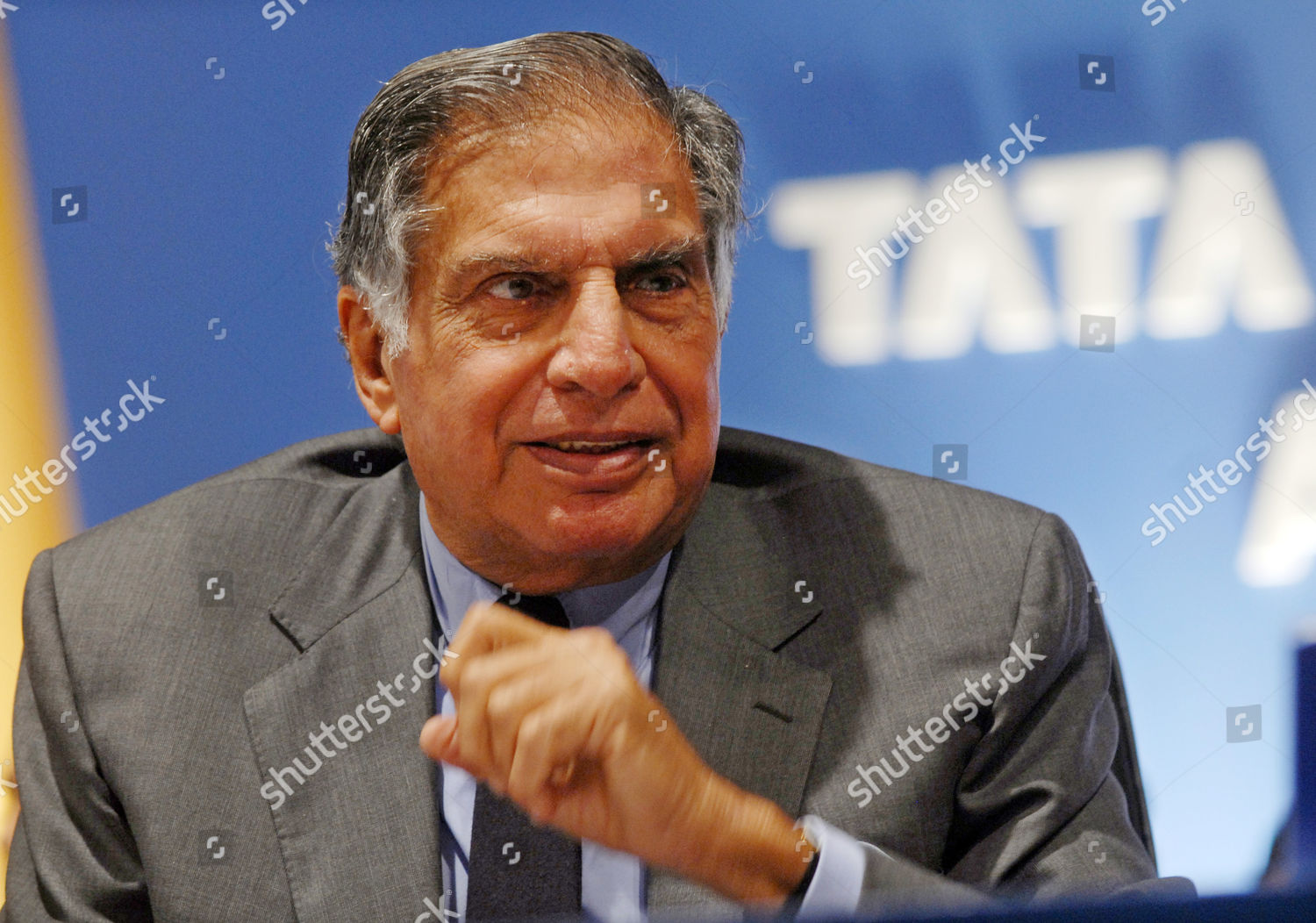 Ratan Tata Chairman Tata Group Attends Editorial Stock Photo - Stock ...