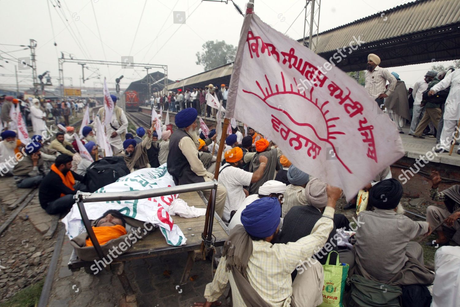 Indian Farmers Committee Members Indian Farmers Editorial Stock Photo ...