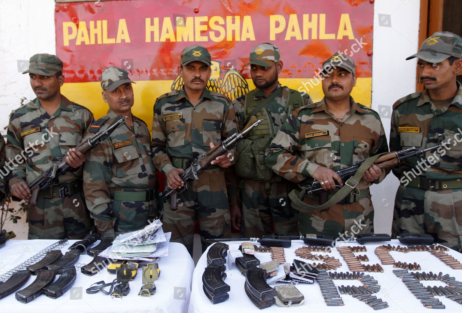 Members Rashtriya Rifles Rr Indian Army Editorial Stock Photo - Stock ...