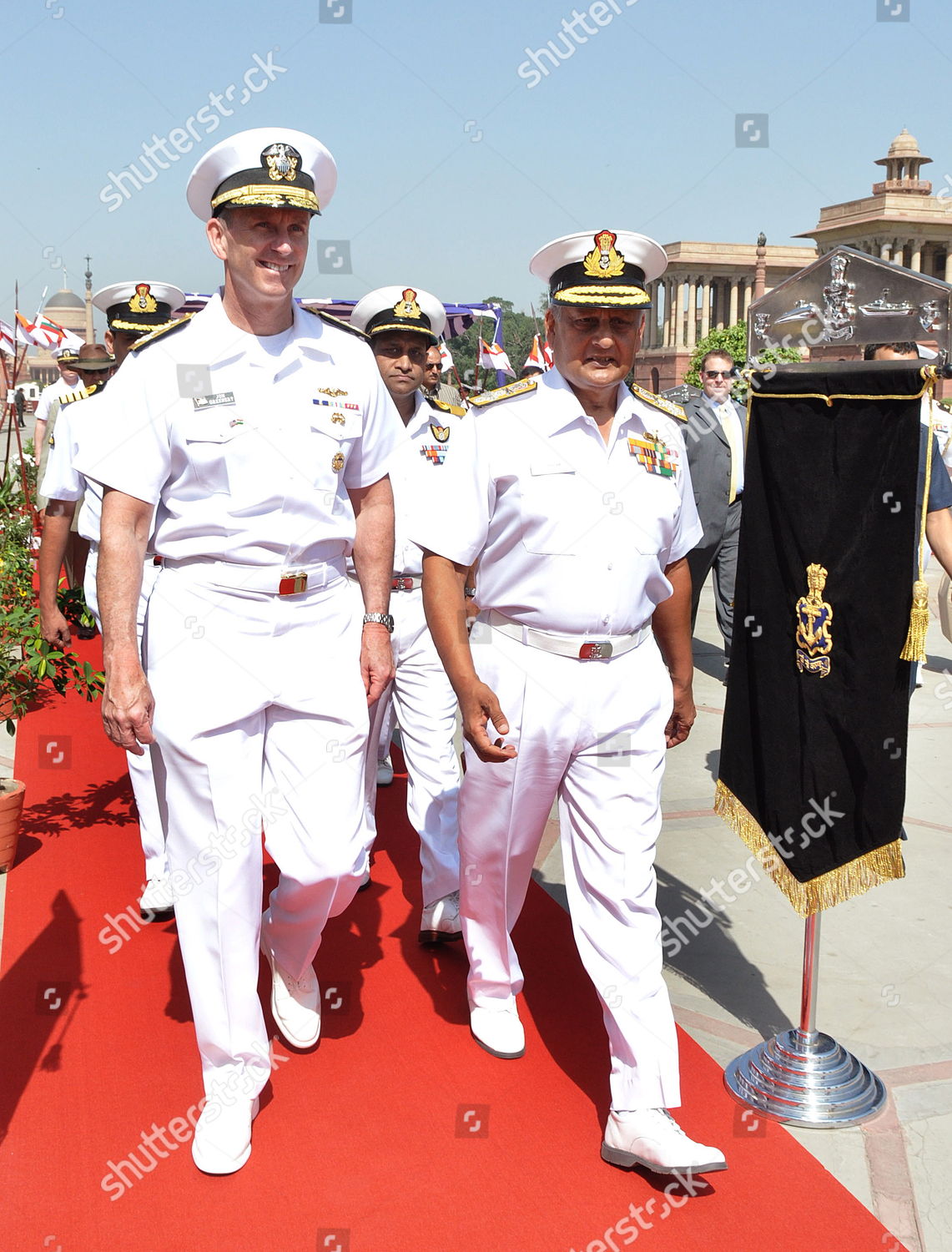 Us Naval Chief Operations Admiral Jonathan Editorial Stock Photo ...