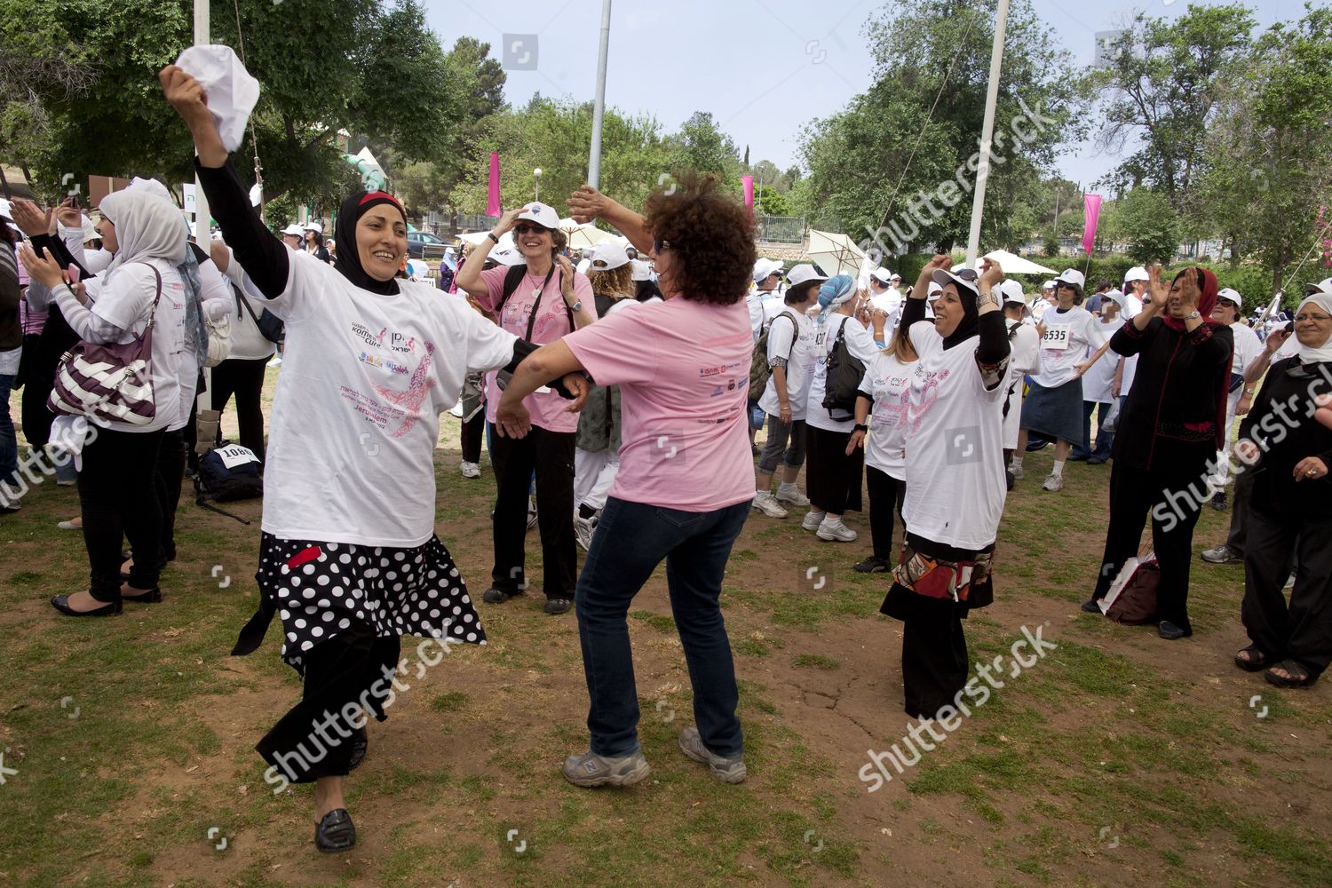 Israeli Arab Women Dancing They Gather Editorial Stock Photo - Stock ...