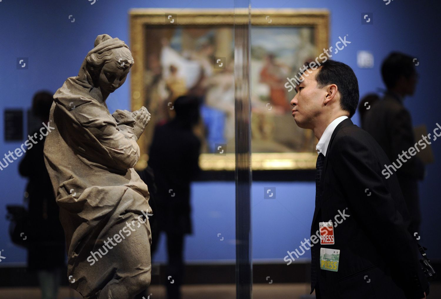 Visitors Looks Virgin Mary German Sculptor Editorial Stock Photo ...