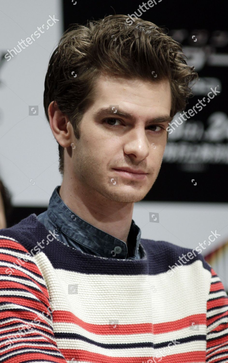 Americanenglish Actor Andrew Garfield Acting Spiderman Editorial Stock ...