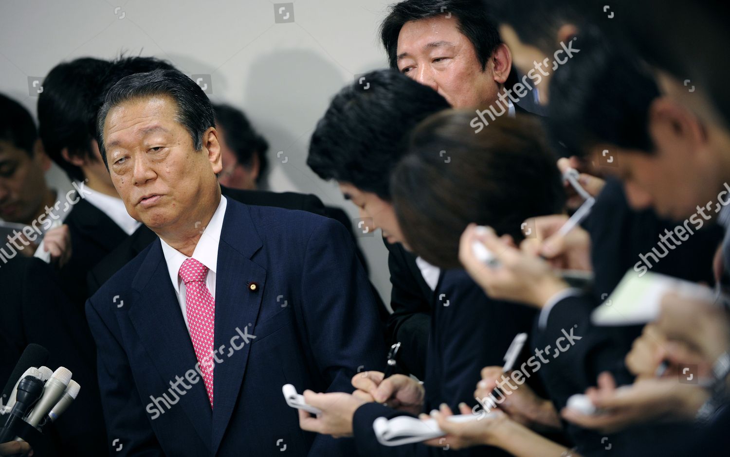 Former Democratic Party Japan Dpj Leader Editorial Stock Photo - Stock ...