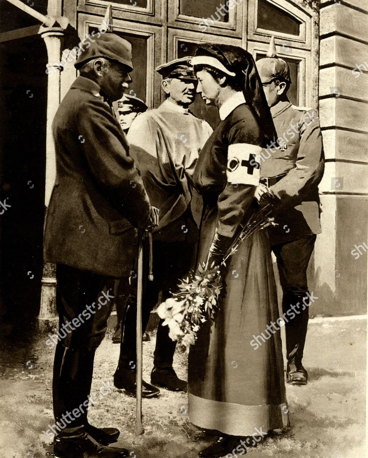 General Von Kluck His Daughter Leaving Editorial Stock Photo - Stock ...
