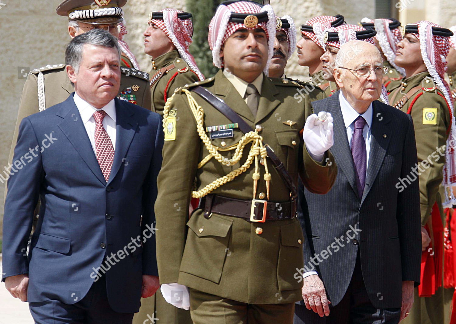 Jordans King Abdullah Ii L Italian Editorial Stock Photo - Stock Image ...