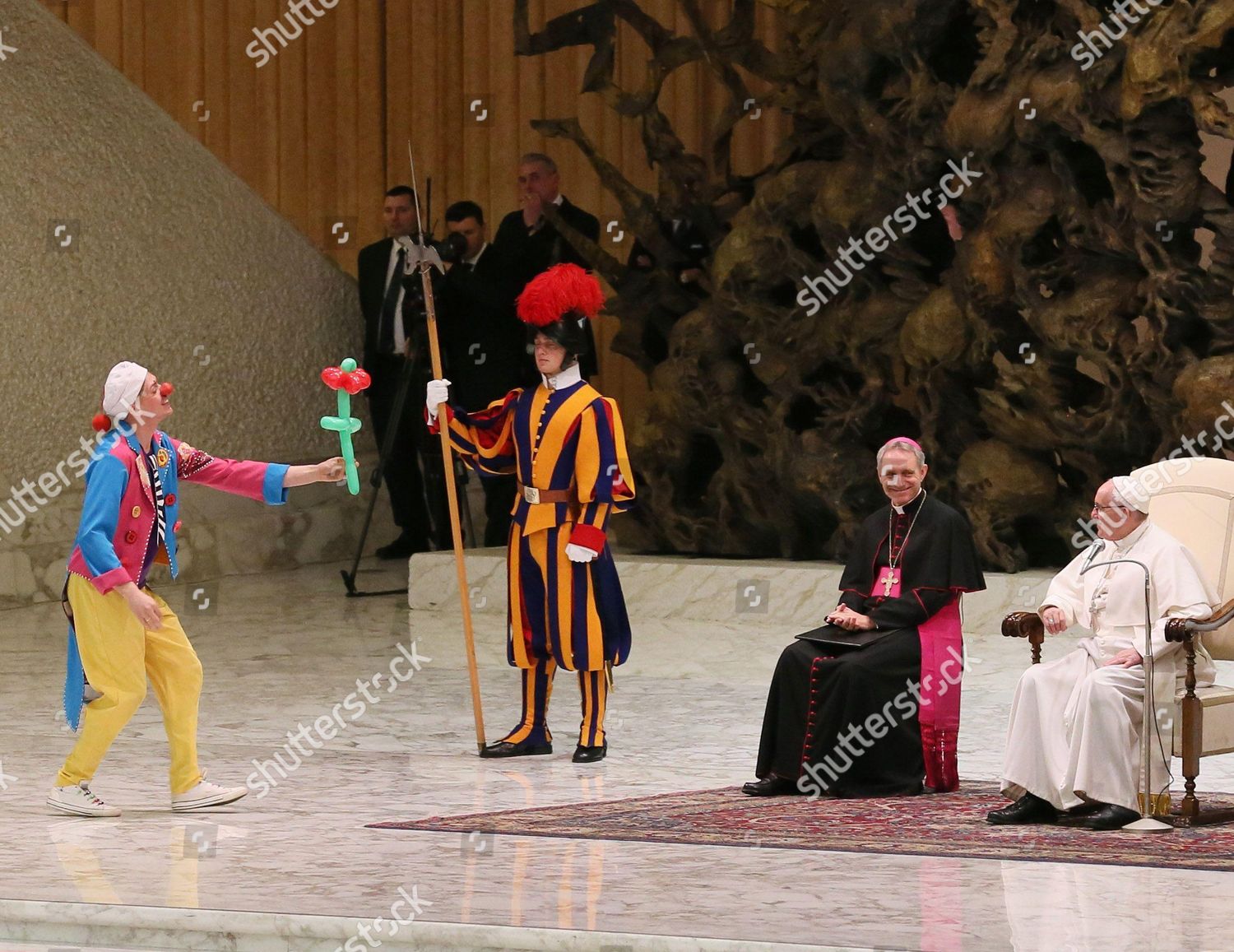 Pope Francis Balloon Shaped Like Flower Editorial Stock Photo - Stock ...