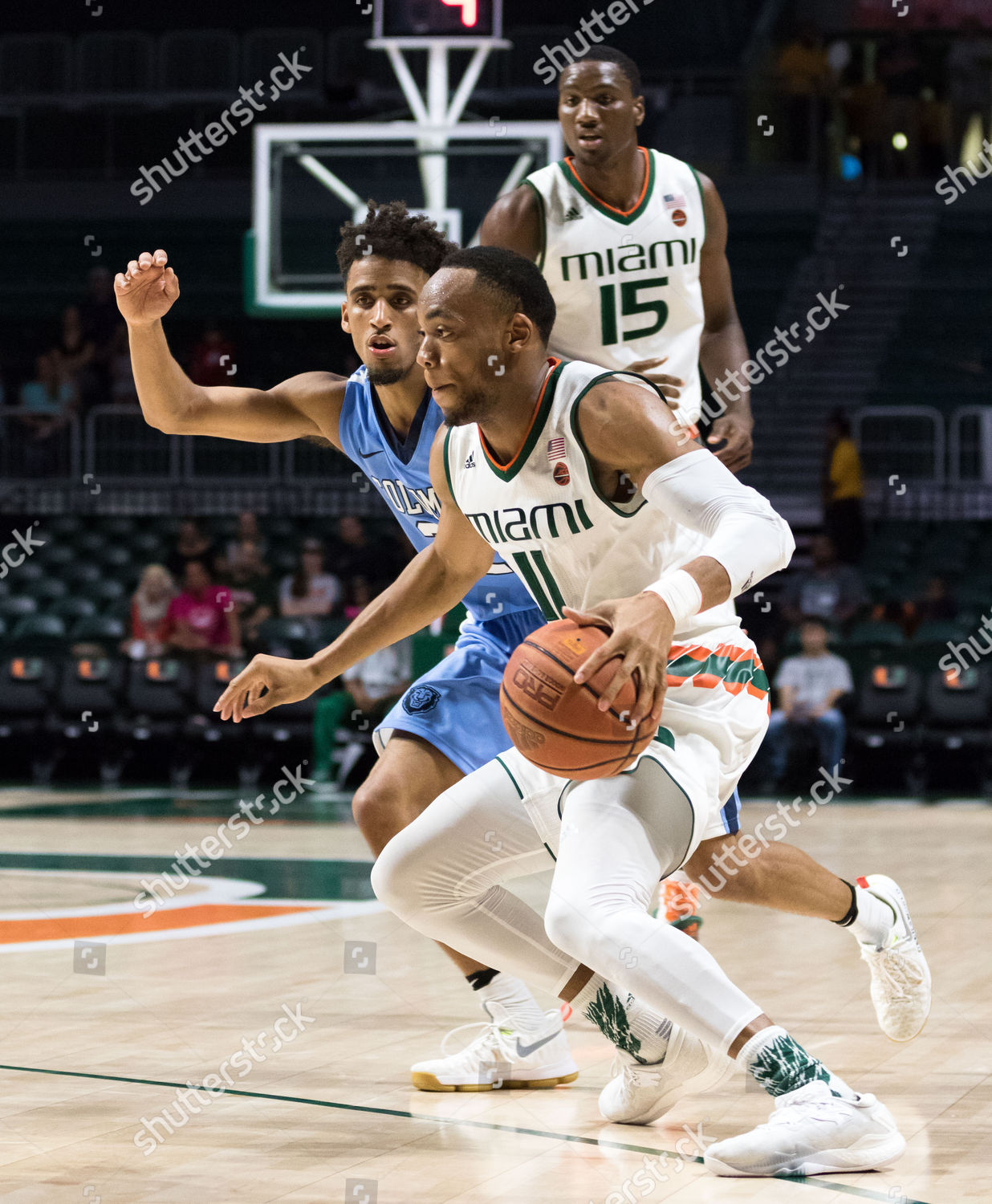 Miami Guard Bruce Brown 11 Drives Editorial Stock Photo - Stock Image ...
