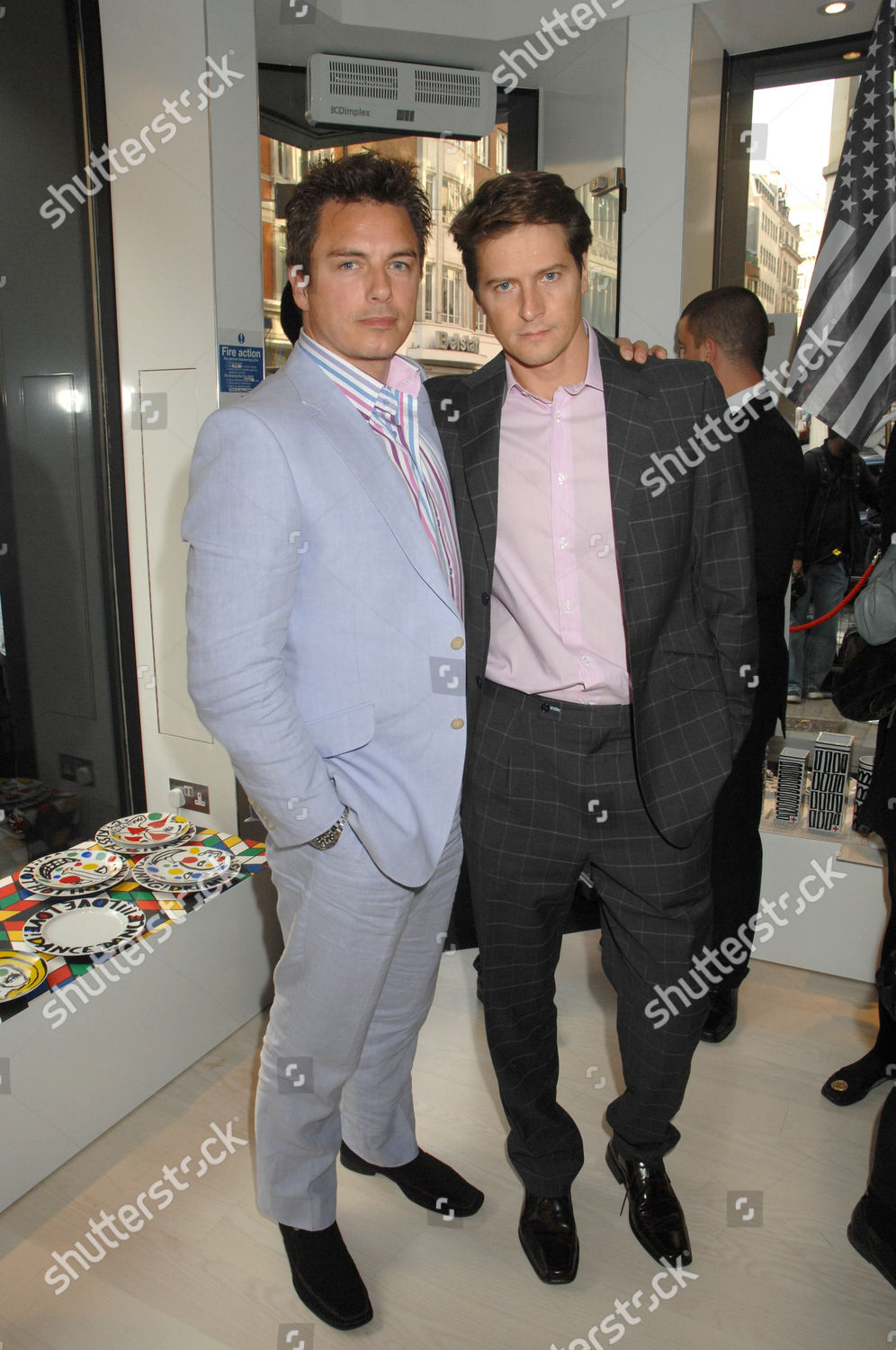John Barrowman Partner Scott Editorial Stock Photo - Stock Image ...