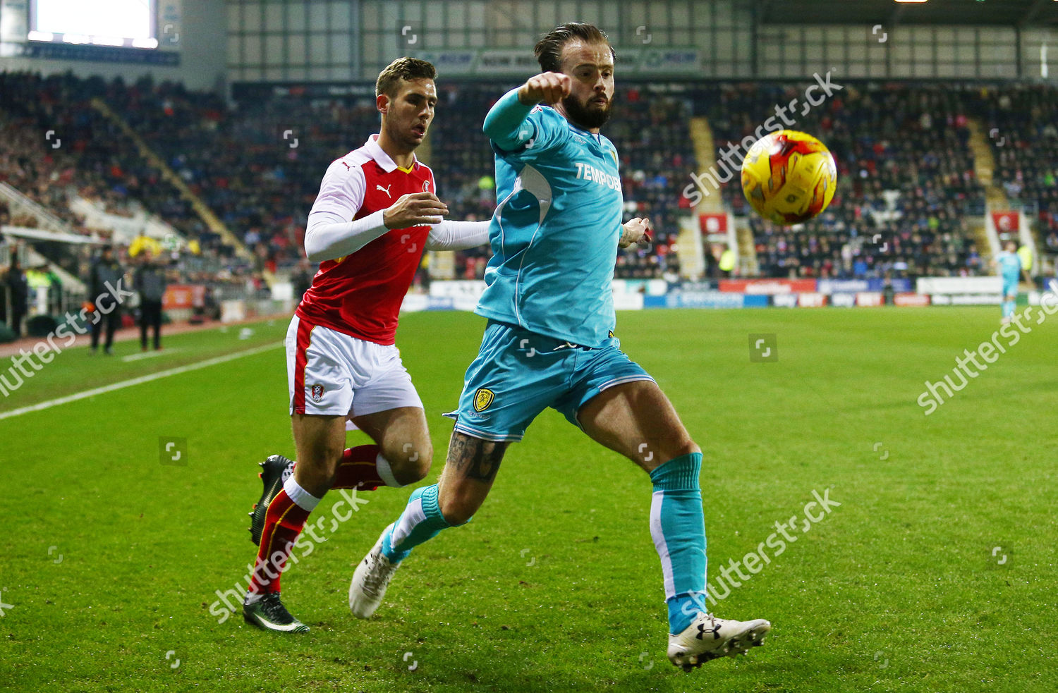 John Brayford Burton Albion Joe Mattock Editorial Stock Photo - Stock ...