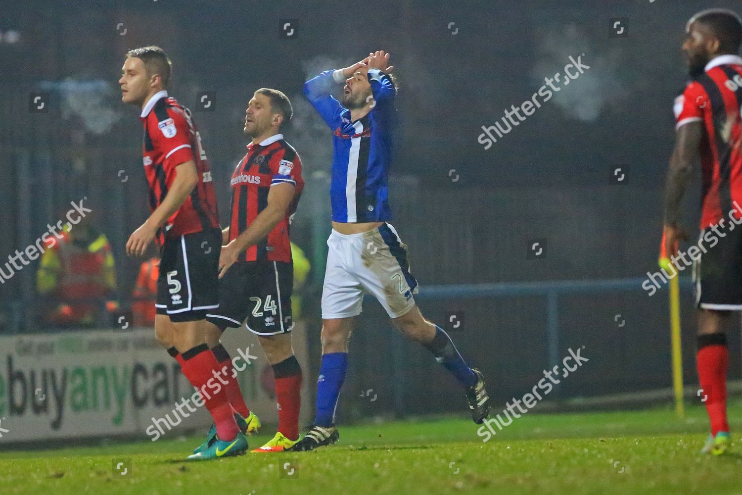 Joe Rafferty Reacts Hitting Post During Editorial Stock Photo - Stock ...