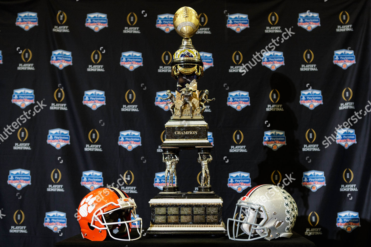 Th Fiesta Bowl Trophy Before Fiesta Editorial Stock Photo - Stock Image ...