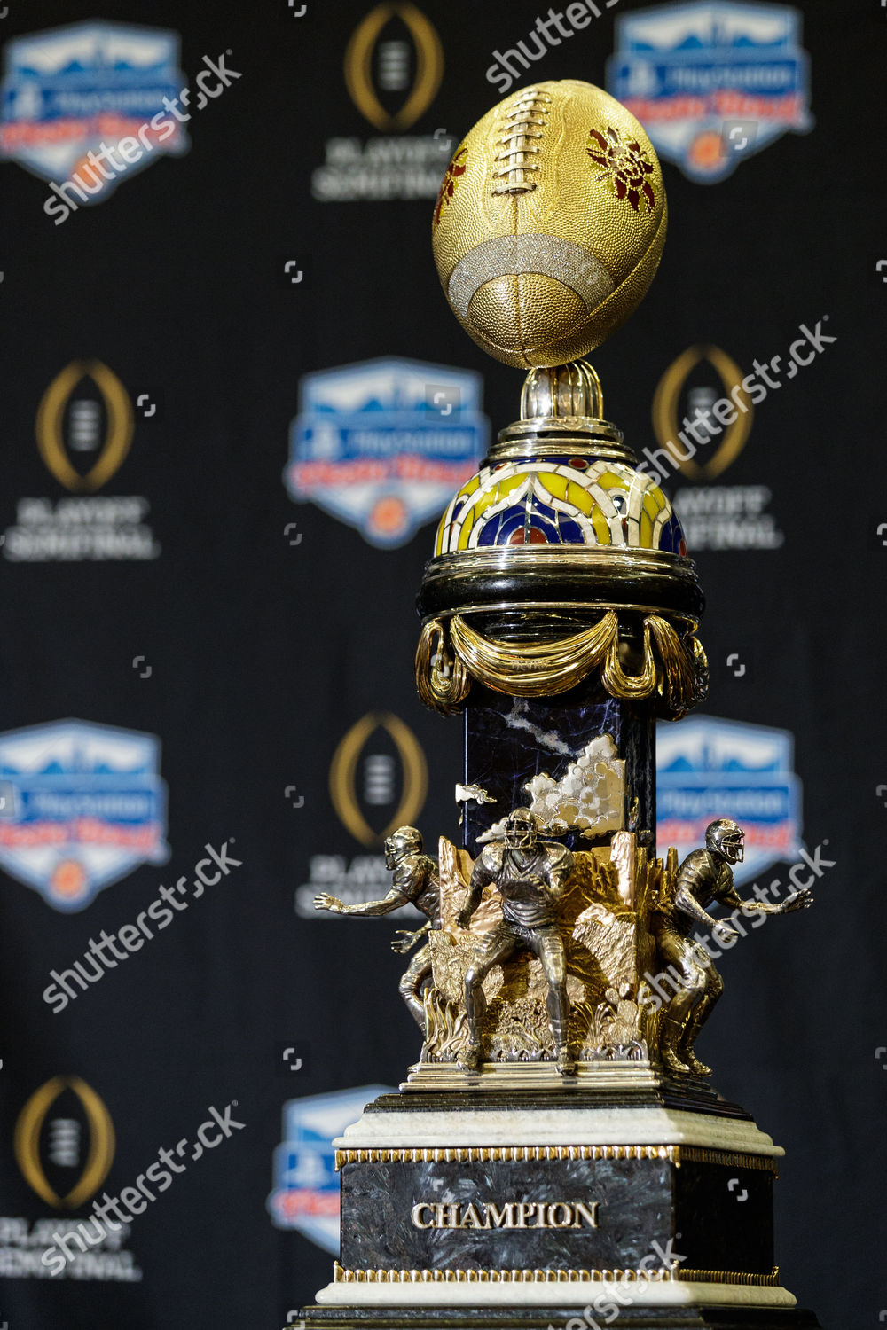 Th Fiesta Bowl Trophy Before Fiesta Editorial Stock Photo - Stock Image ...