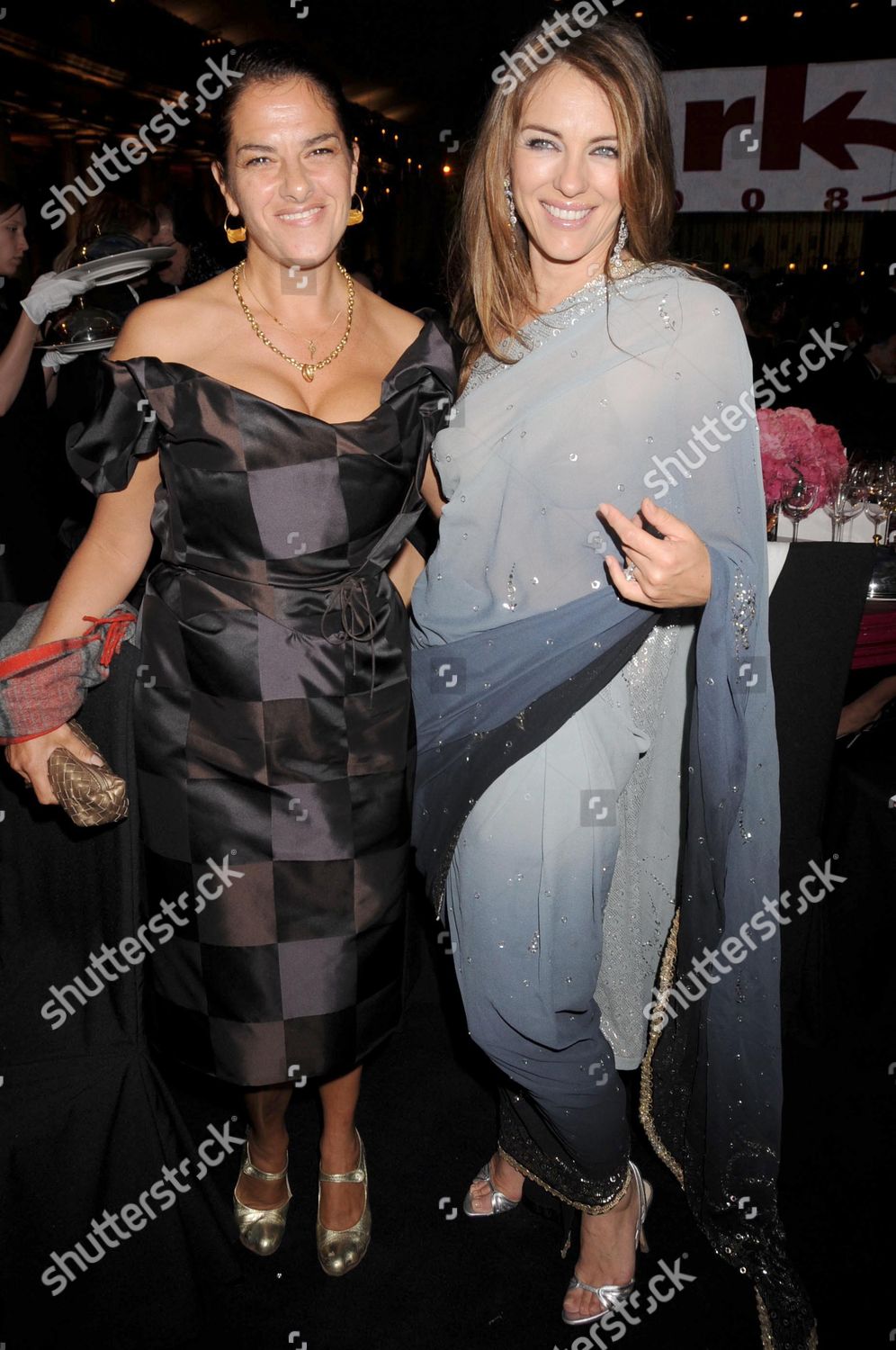 Tracey Emin Elizabeth Hurley Editorial Stock Photo - Stock Image ...