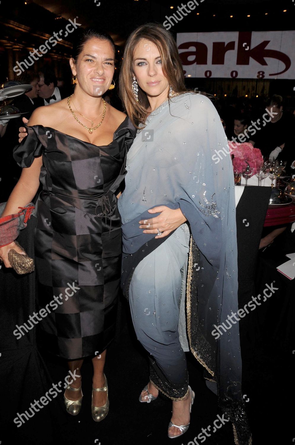 Tracey Emin Elizabeth Hurley Editorial Stock Photo - Stock Image ...
