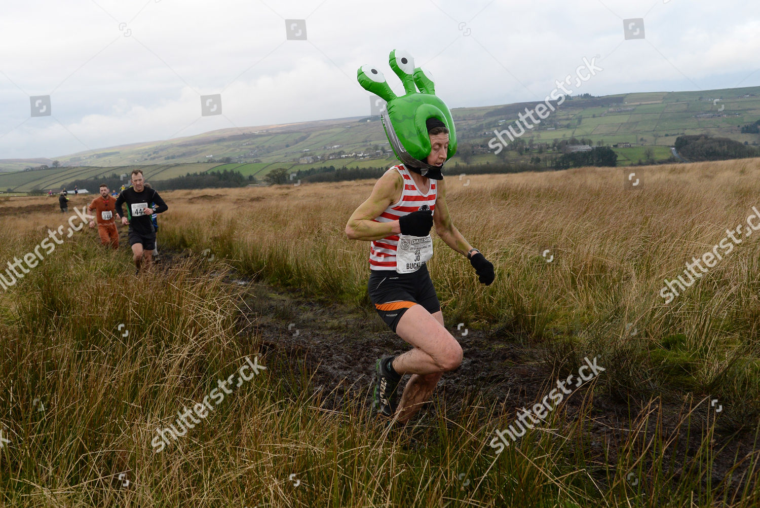 Competitors Wearing Fancy Dress Run Along Editorial Stock Photo - Stock ...