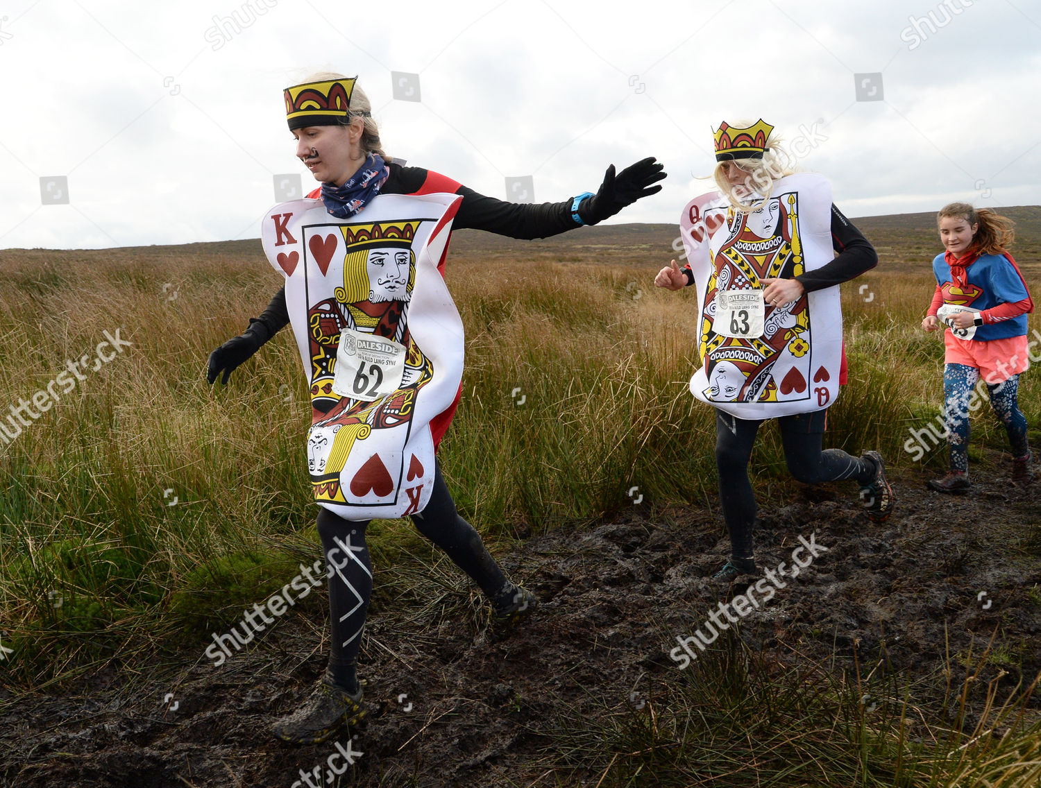 Competitors Wearing Fancy Dress Run Along Editorial Stock Photo - Stock ...