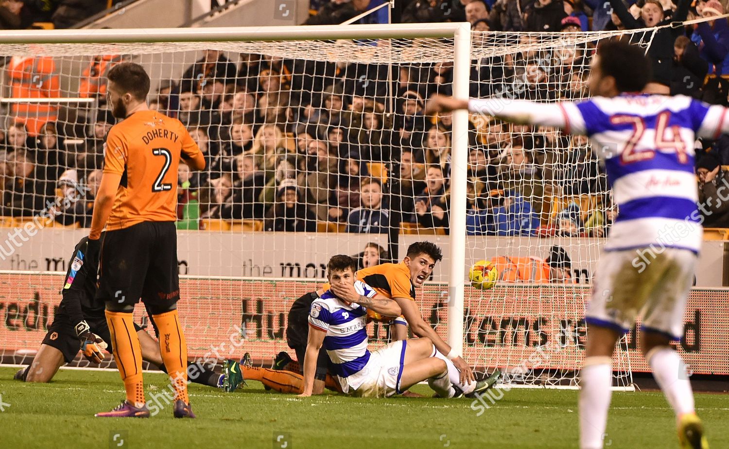 Qpr Scores Celebrates Scoring Second Goal Editorial Stock Photo - Stock ...