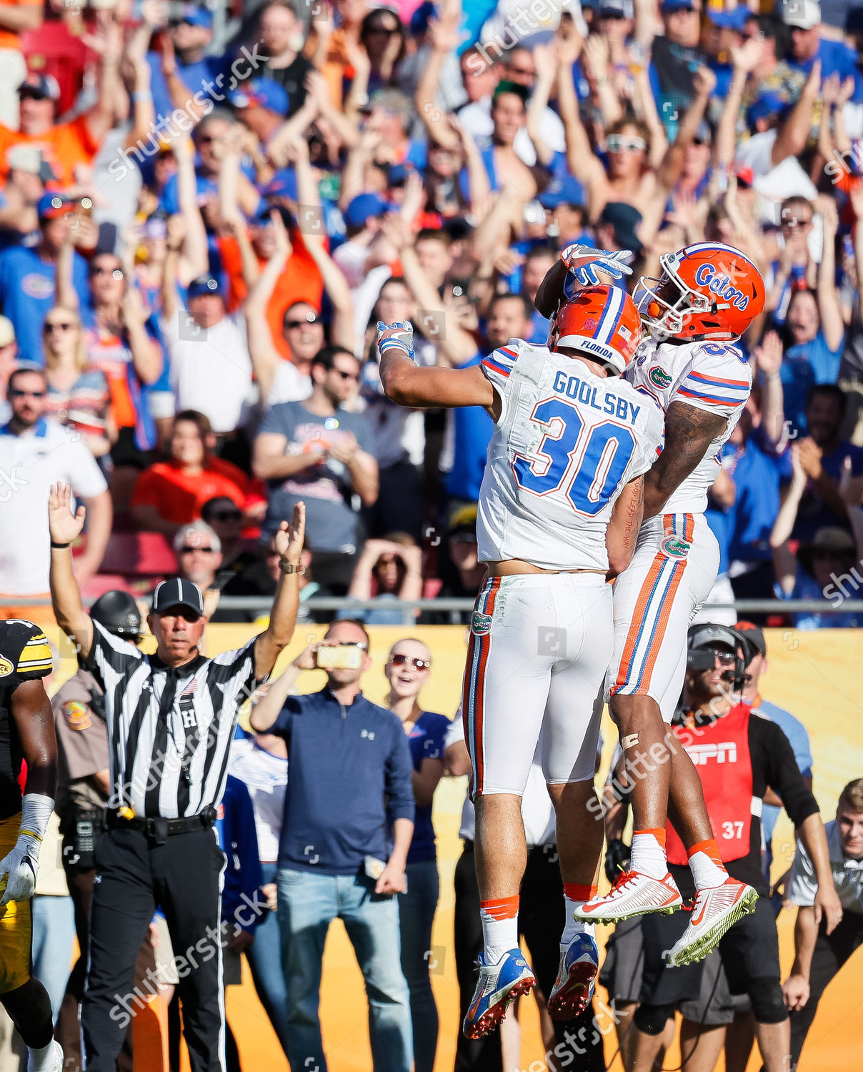 Florida Gators Tight End Deandre Goolsby Editorial Stock Photo - Stock ...