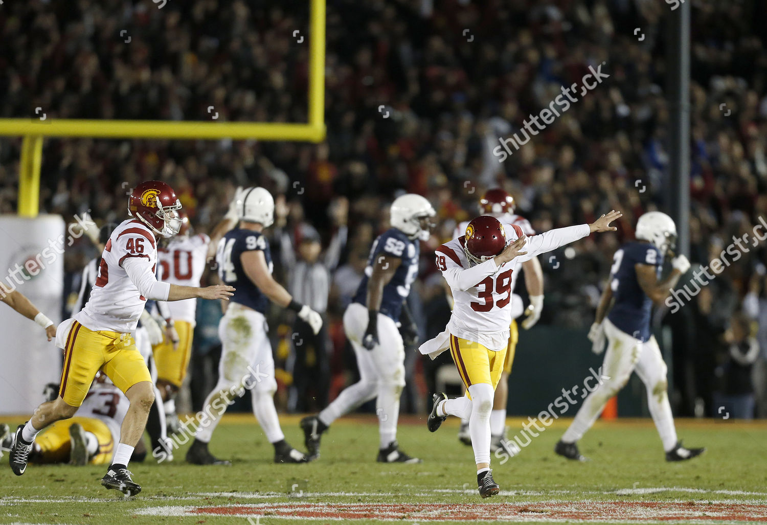 Usc Trojans Place Kicker Matt Boermeester Editorial Stock Photo - Stock ...
