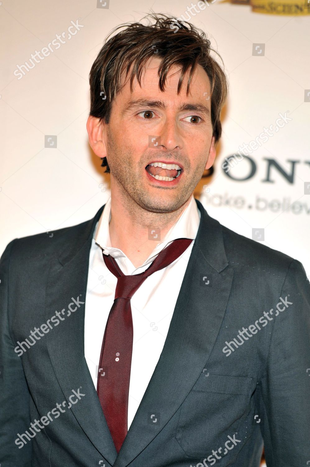 British Actor David Tennant Arrives Uk Editorial Stock Photo - Stock ...
