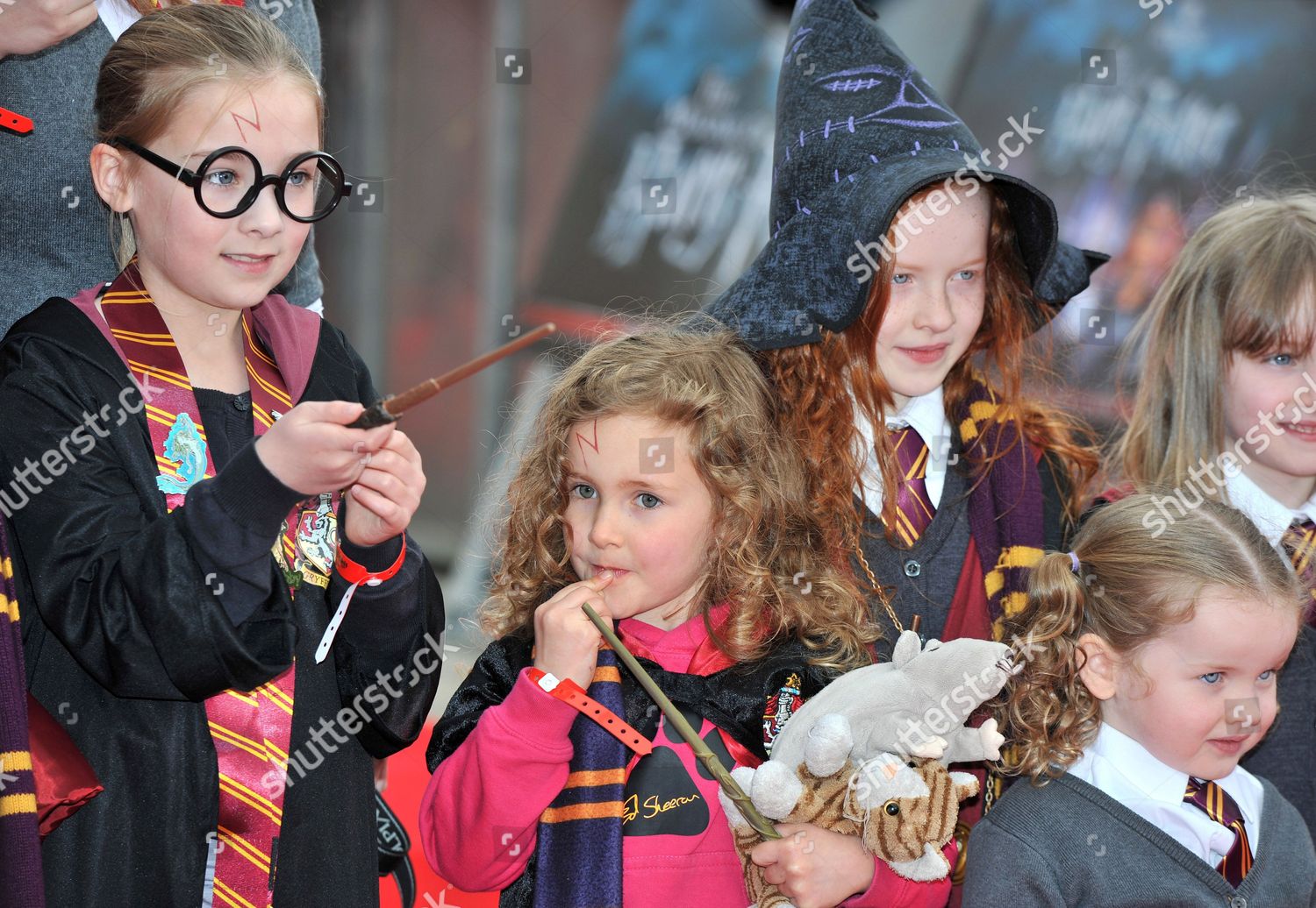 Young Fans Dressed Characters Wait Stars Editorial Stock Photo - Stock ...