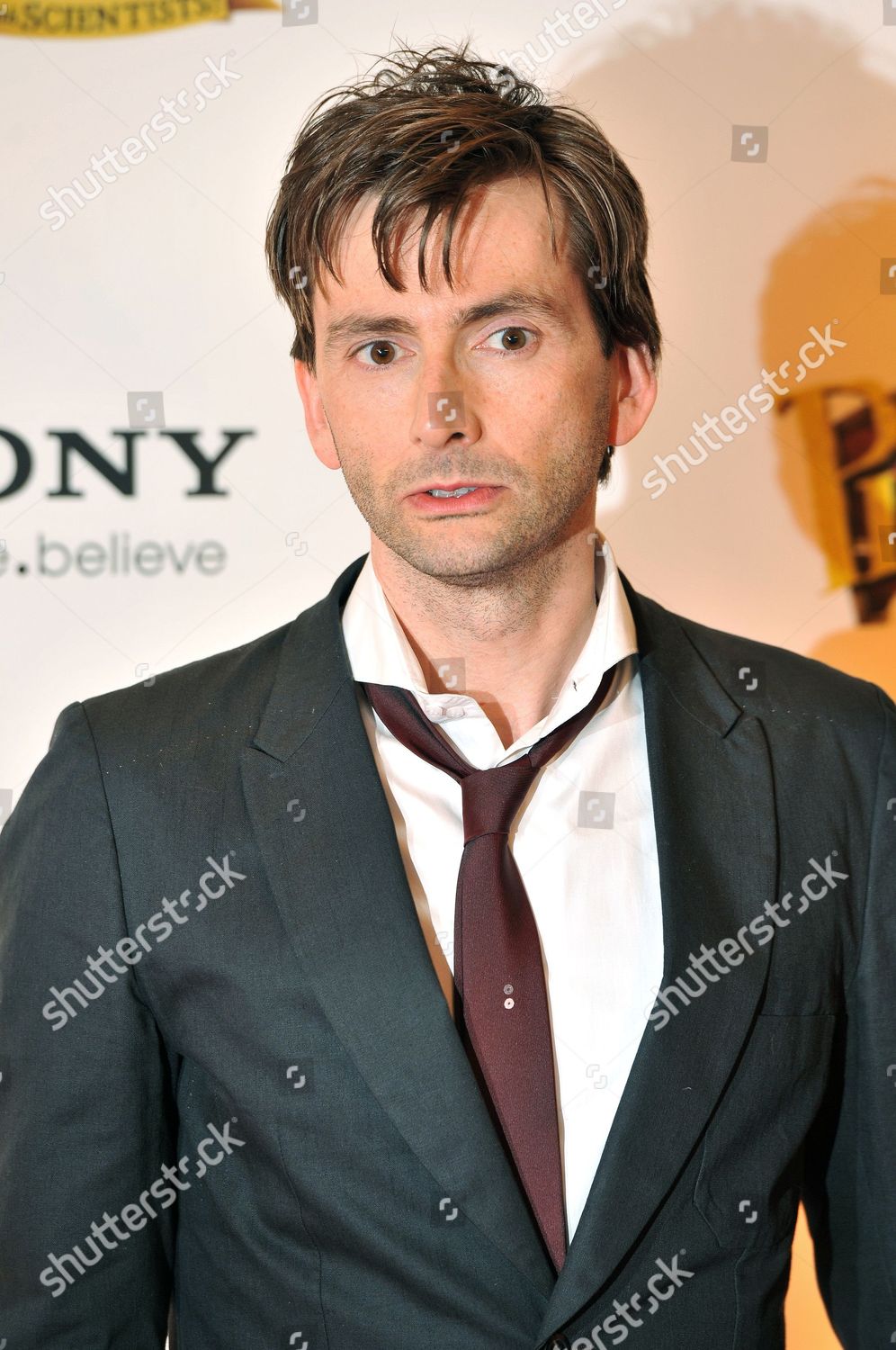 British Actor David Tennant Arrives Uk Editorial Stock Photo - Stock ...