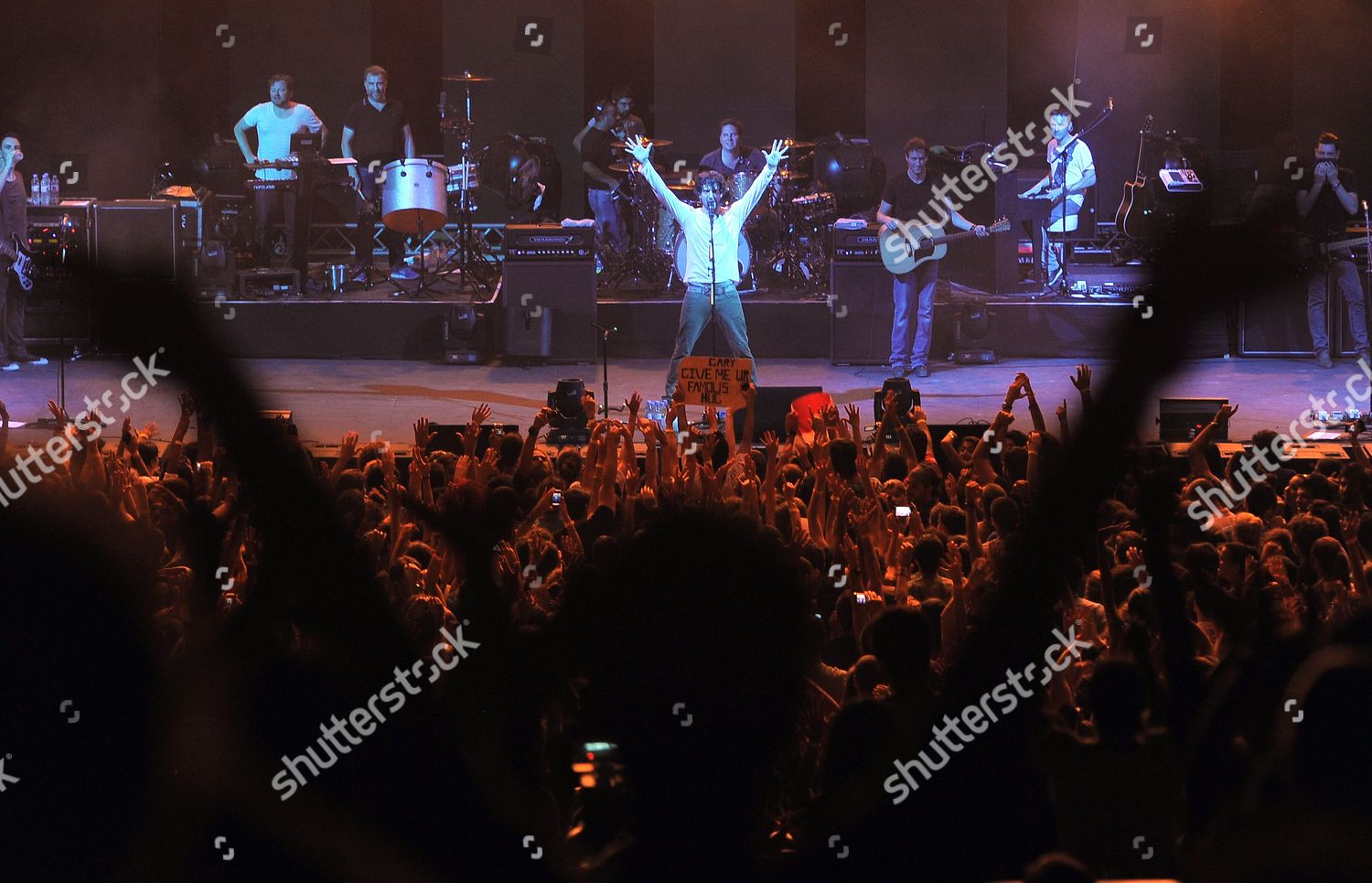 Singer Gary Lightbody C Scottish Band Editorial Stock Photo - Stock ...