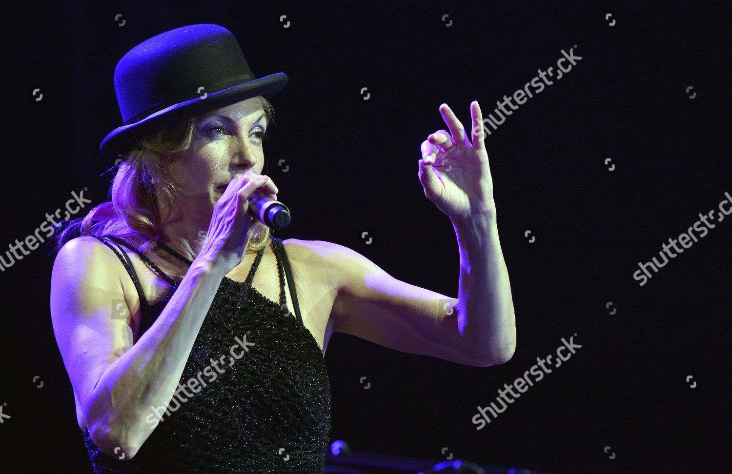 German Singer Ute Lemper Performs On Editorial Stock Photo - Stock ...