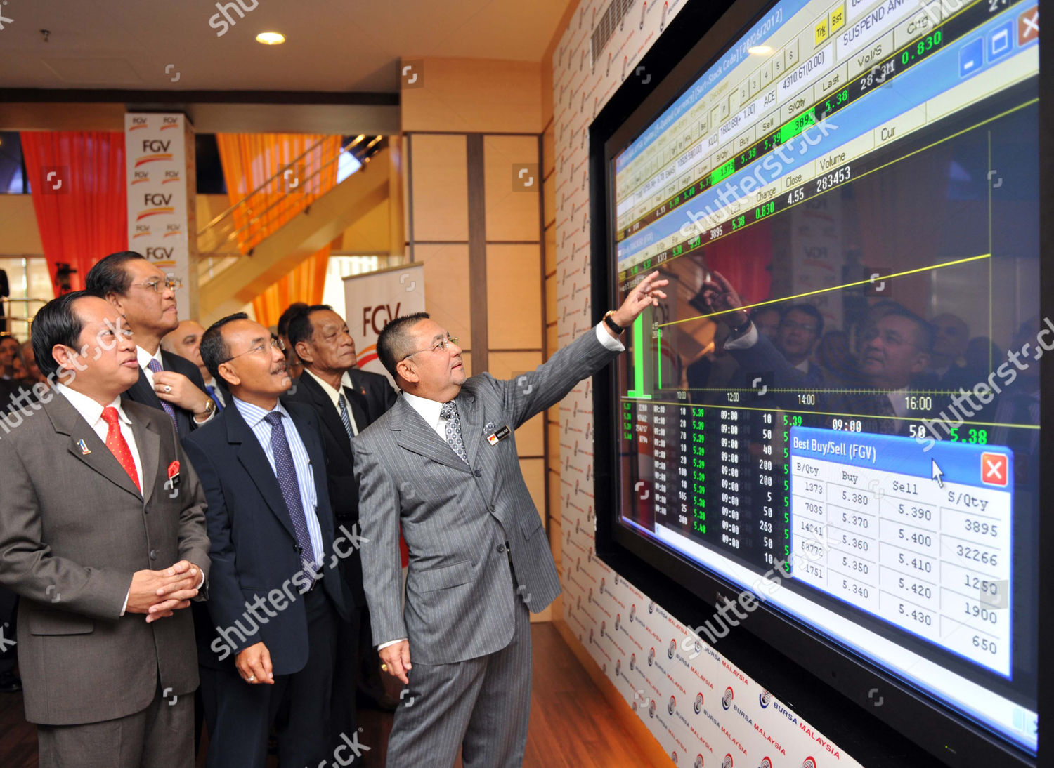 Malaysian Palm Oil Producer Felda Chairman Editorial Stock Photo ...