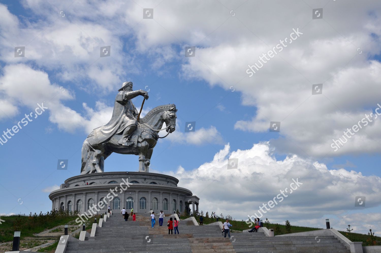 View 30meterhigh Statue Founder Mongol Empire Editorial Stock Photo ...