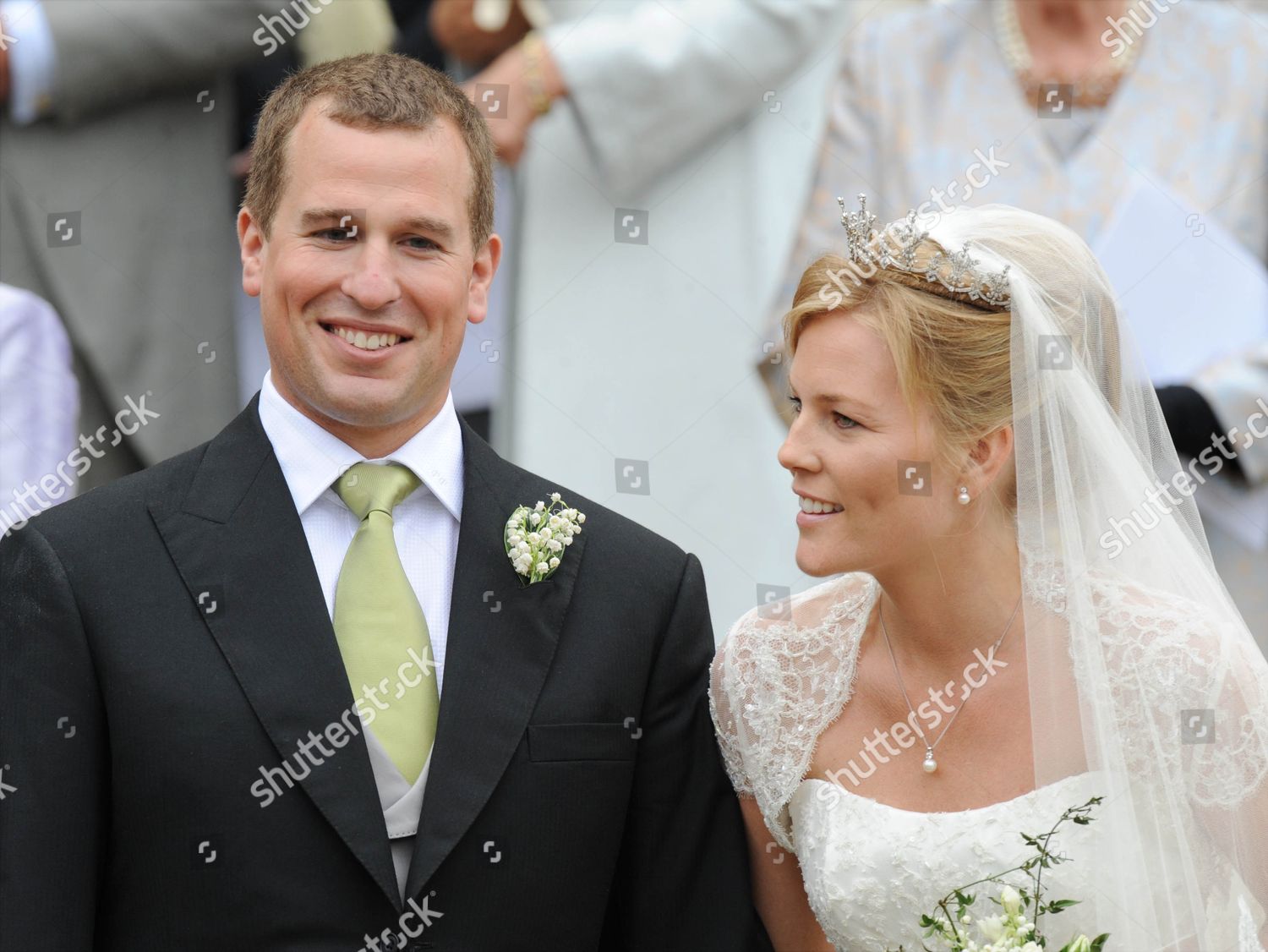 Peter Phillips Autumn Kelly Editorial Stock Photo - Stock Image ...