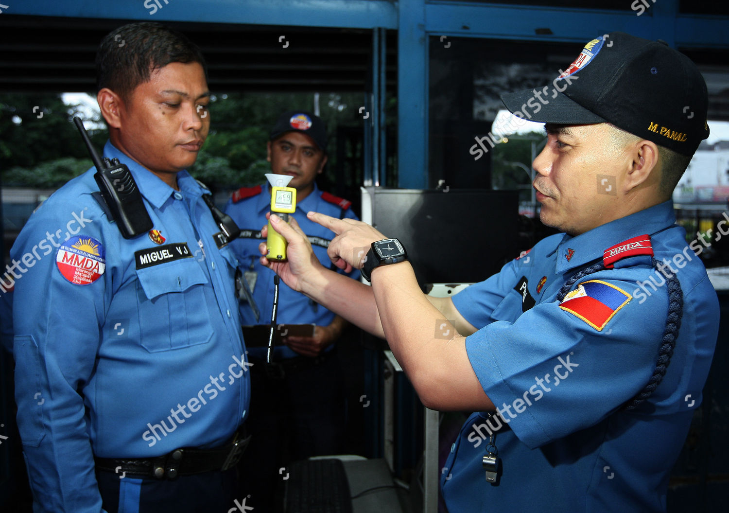 Filipino Inspector R Metropolitan Manila Development Editorial Stock ...