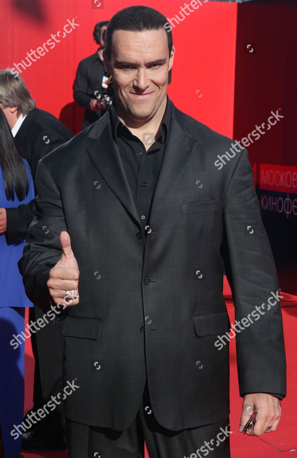 Russian Actor Producer Bodybuilder Alexander Nevsky Editorial Stock ...