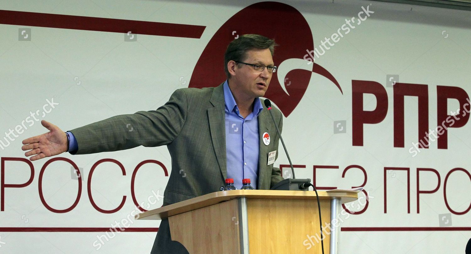 Russian Republican Party Leader Cofounder Unregistered Editorial Stock ...