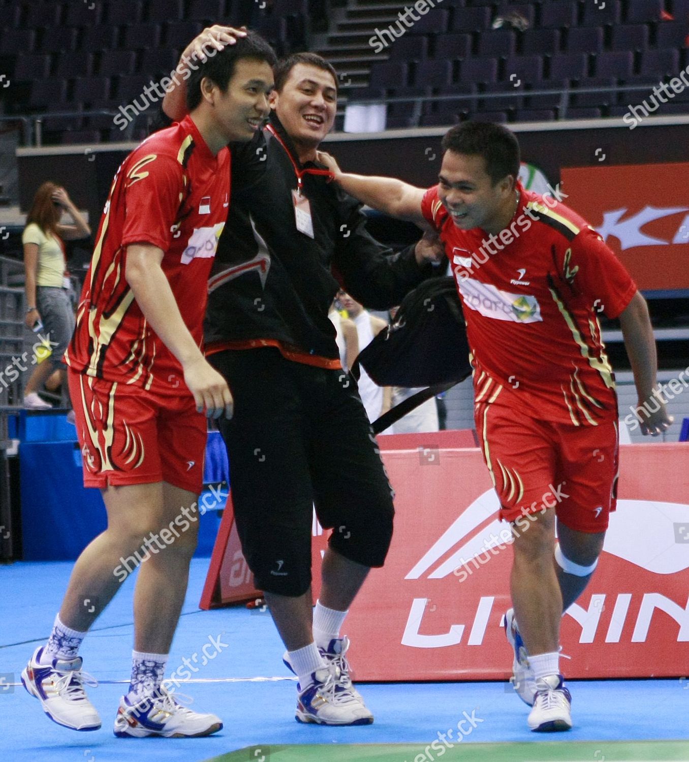 Markis Kido R Hendra Setiawan L Editorial Stock Photo - Stock Image ...