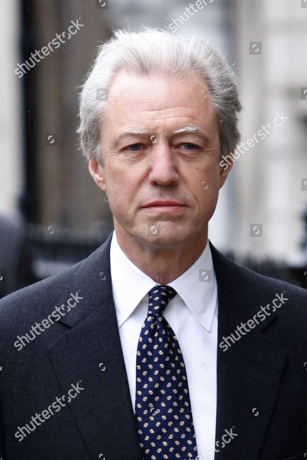 Barclays Chairman Marcus Agius Arrives Treasury Editorial Stock Photo ...