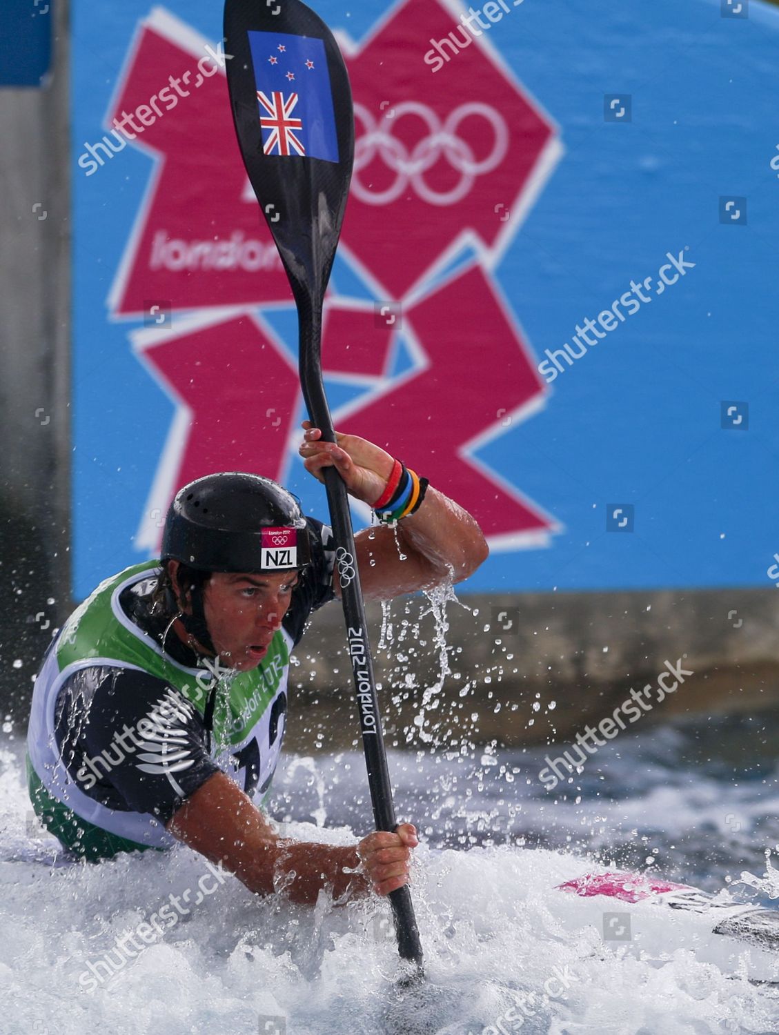 Mike Dawson New Zealand Competes Kayak Editorial Stock Photo - Stock ...
