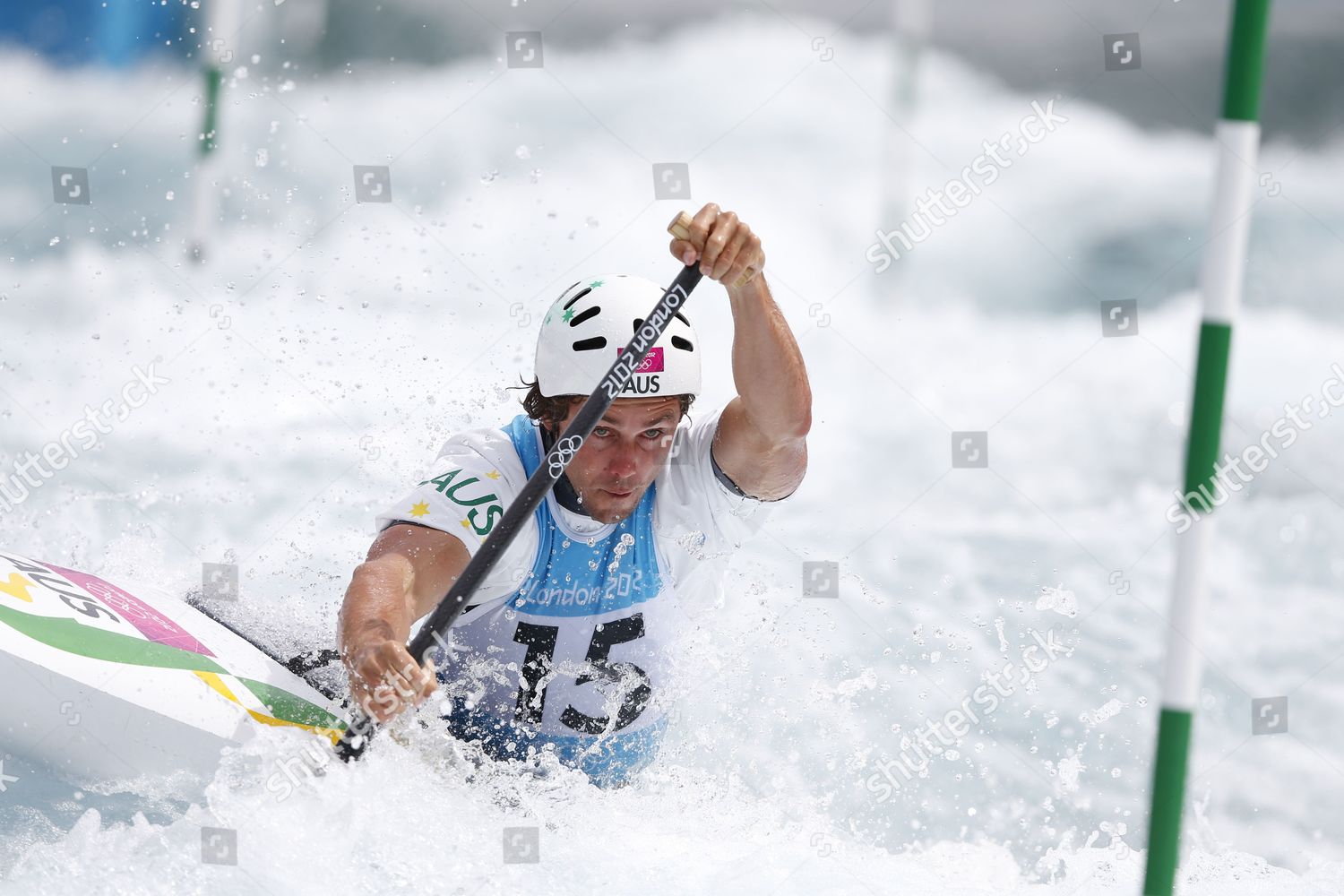 Maley Kynan Australia Competes During Canoe Editorial Stock Photo ...